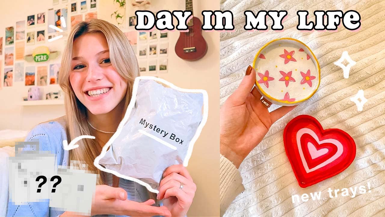 aliexpress mystery box & painting new trays *diml* - YouTube