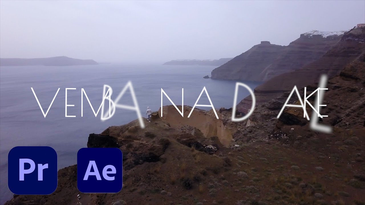 TITLE animation in Premiere Pro and After Effects | After effect tutorials [Hindi] - YouTube