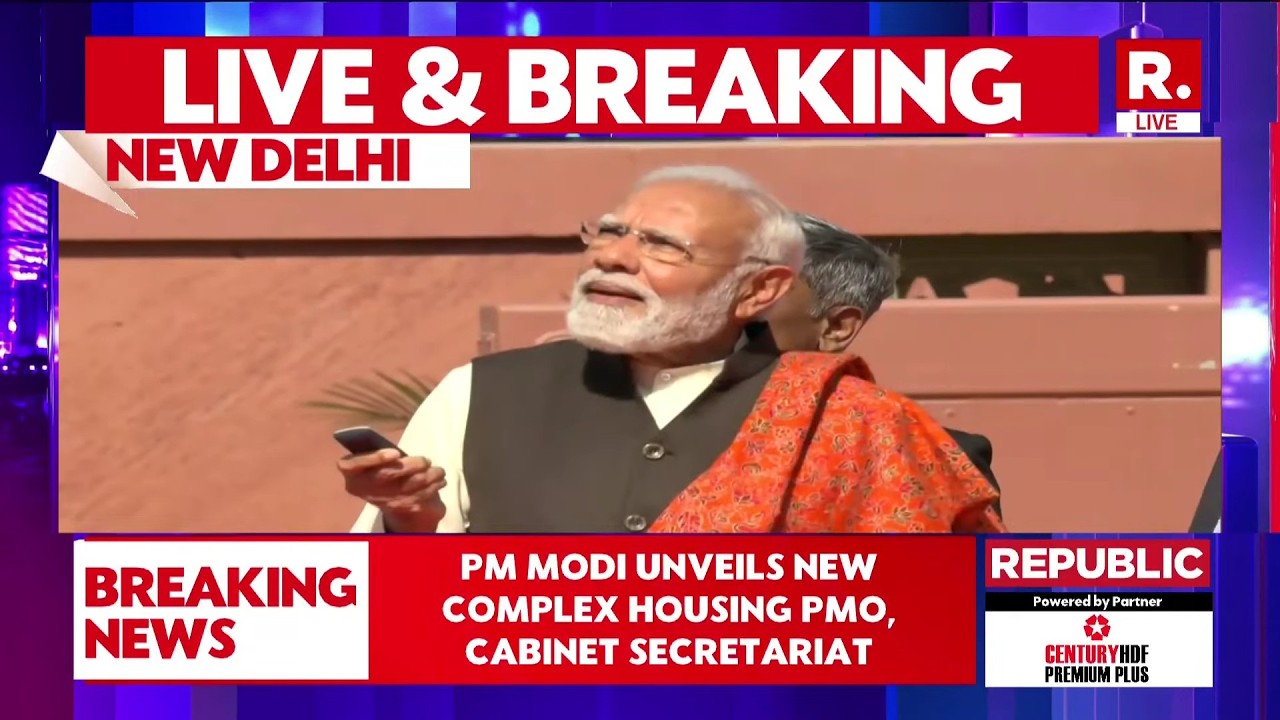 PM Modi Unveils The Name of The New Building Complex Housing The PMO as ...