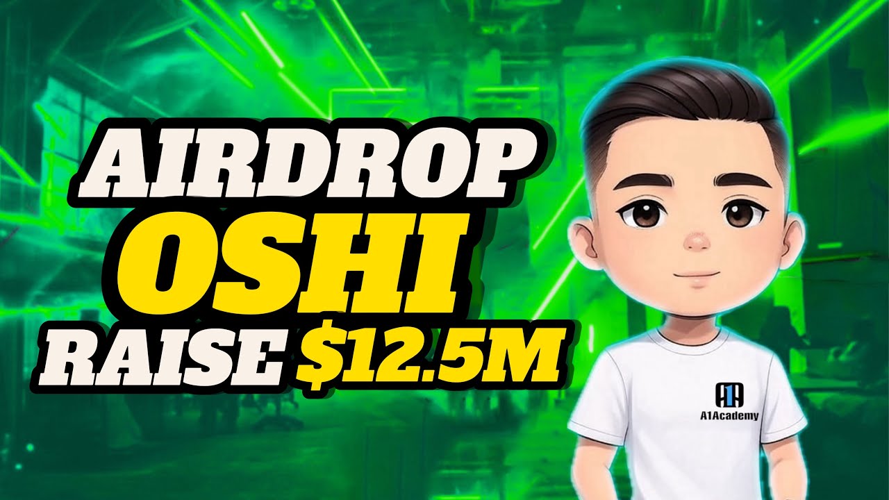 Hướng Dẫn Airdrop OSHI Raise 12.5tr đô bởi Polychain , Spartan … - YouTube