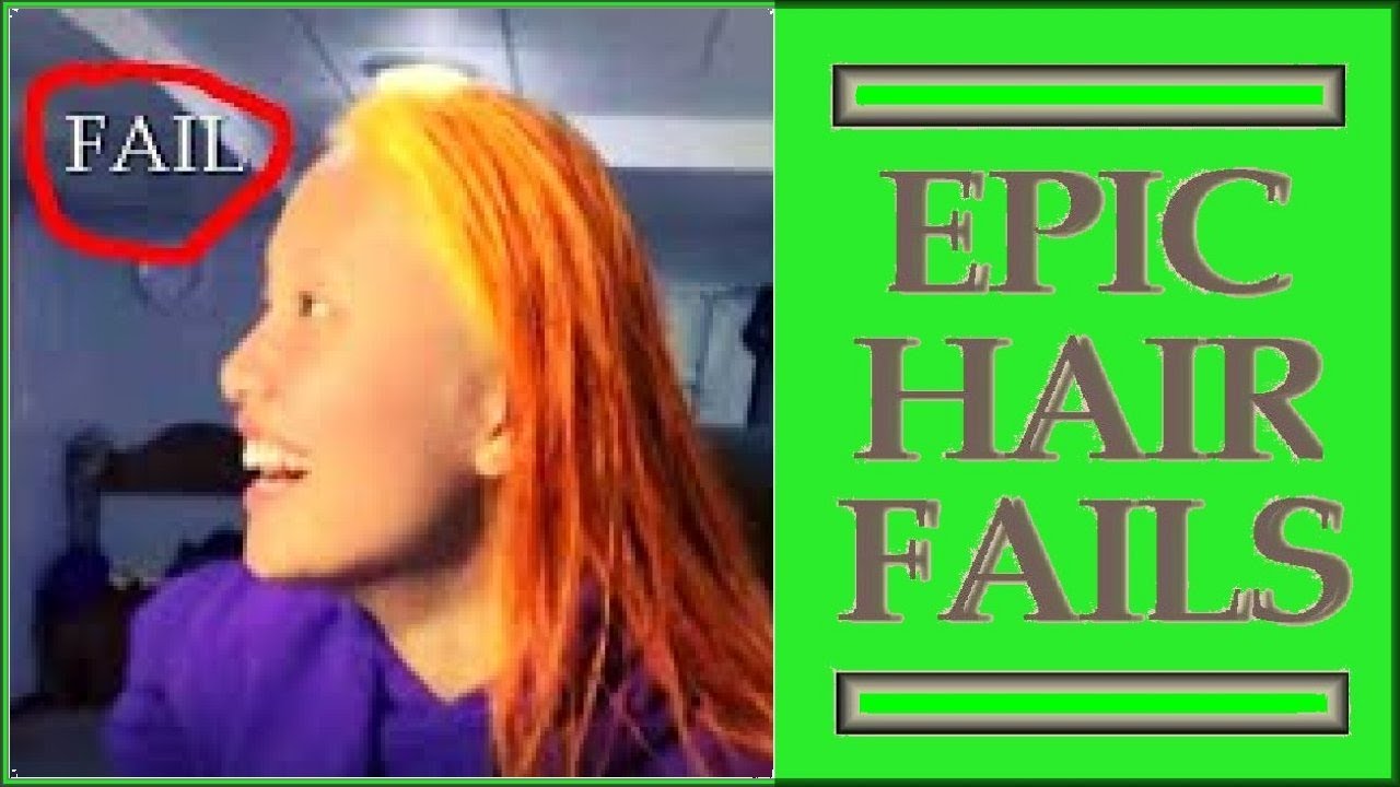 HAIR BLEACH FAIL Part 1 - YouTube