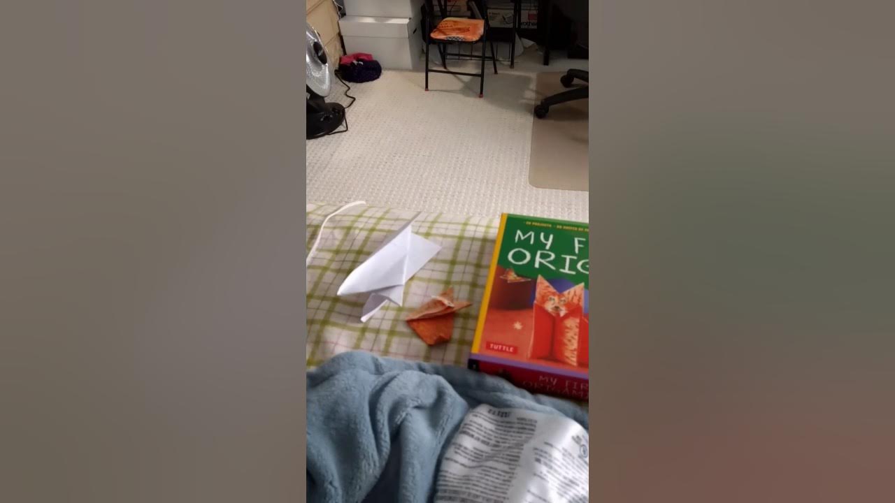 My first origami kit review - YouTube