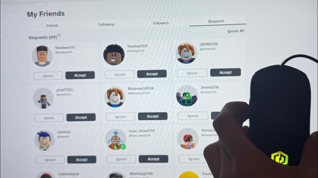 Roblox PC: How to View Friend Requests & Accept Them Tutorial! (Easy ...