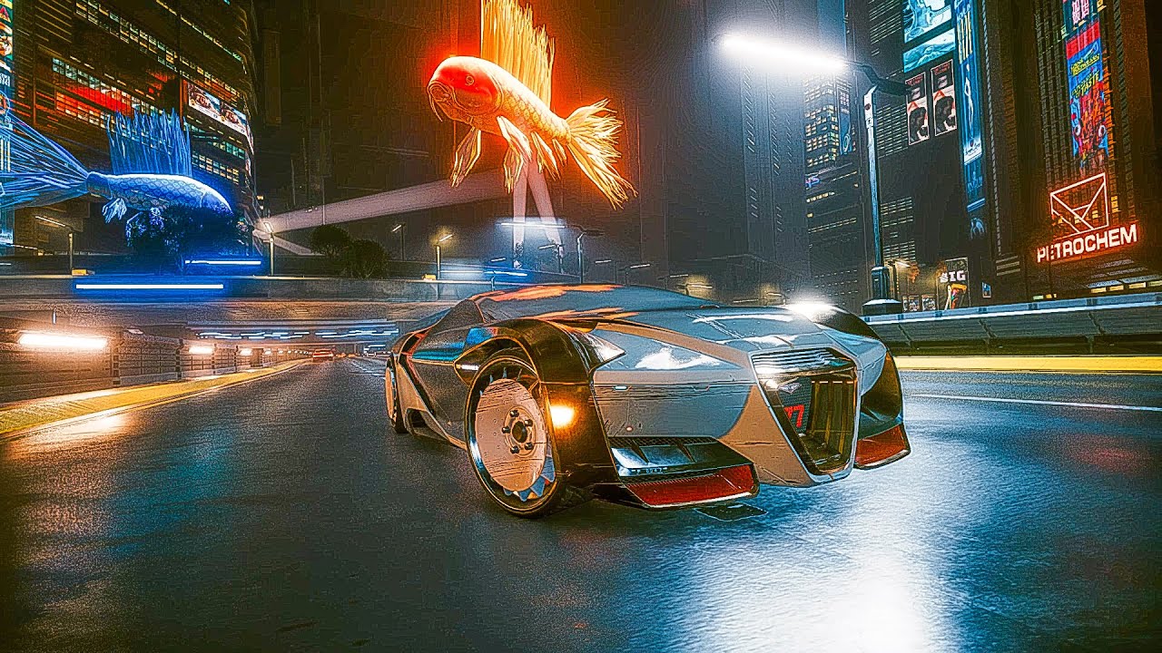 Buying Rayfield Caliburn in Cyberpunk 2077 - YouTube