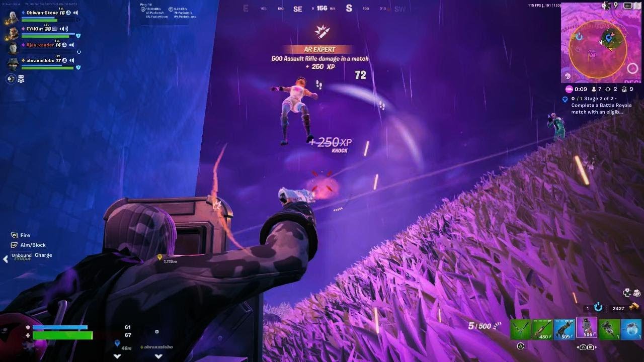 Fortnite C5S1 Underground Cave to Forecast Tower - YouTube