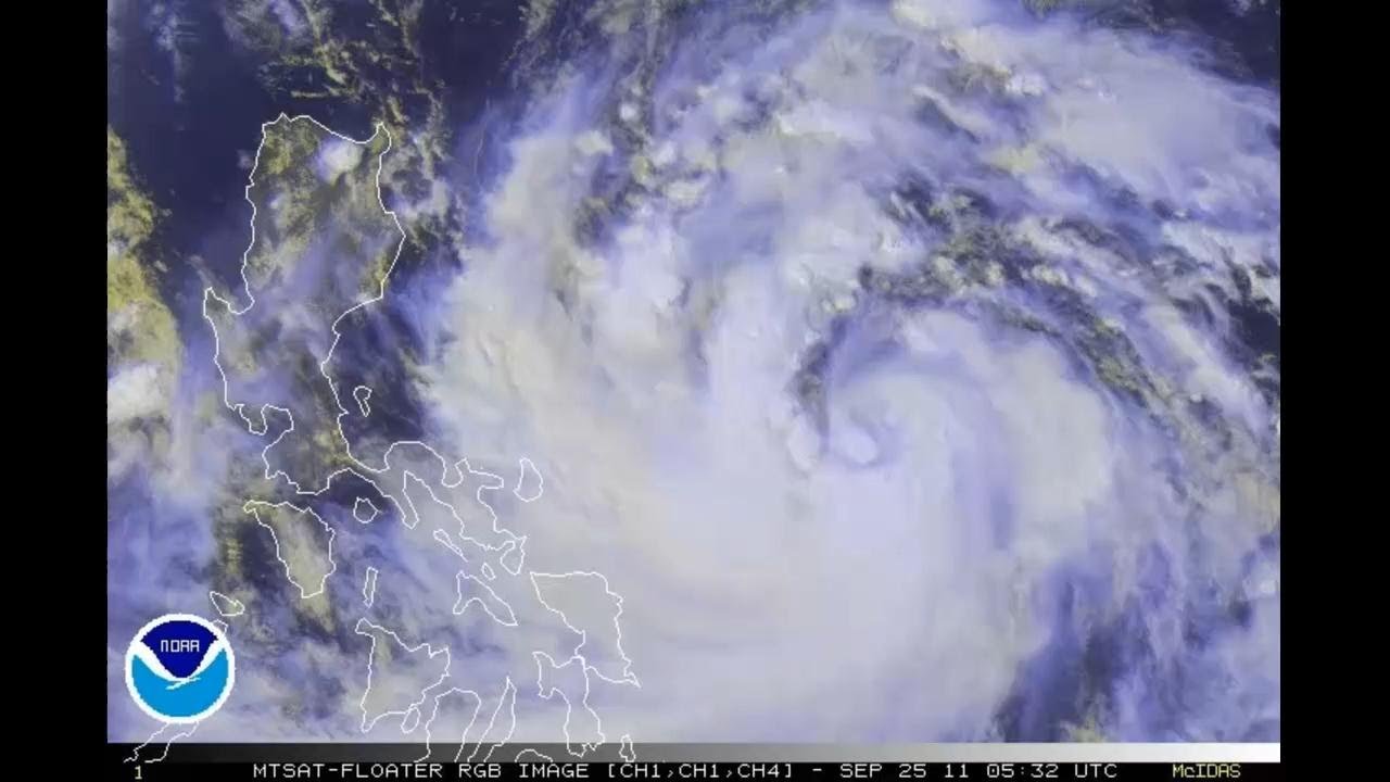 Typhoon Nesat / Pedring / 20W (2011) - YouTube