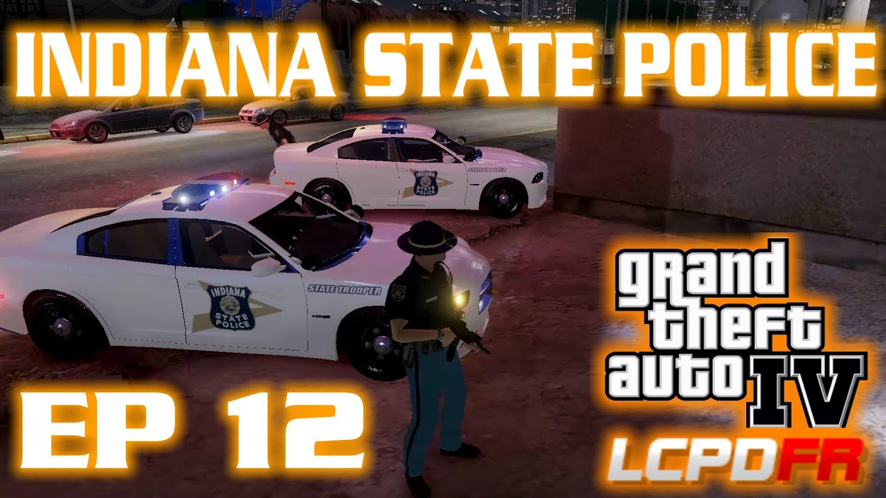 LCPDFR States Patrol - Indiana State Police - Officer Down! - YouTube