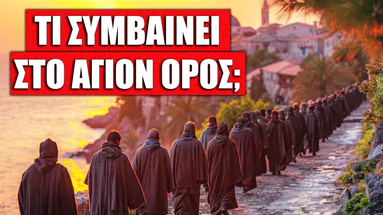 Τι συμβαίνει αυτή την στιγμή στο Άγιον Όρος; - YouTube