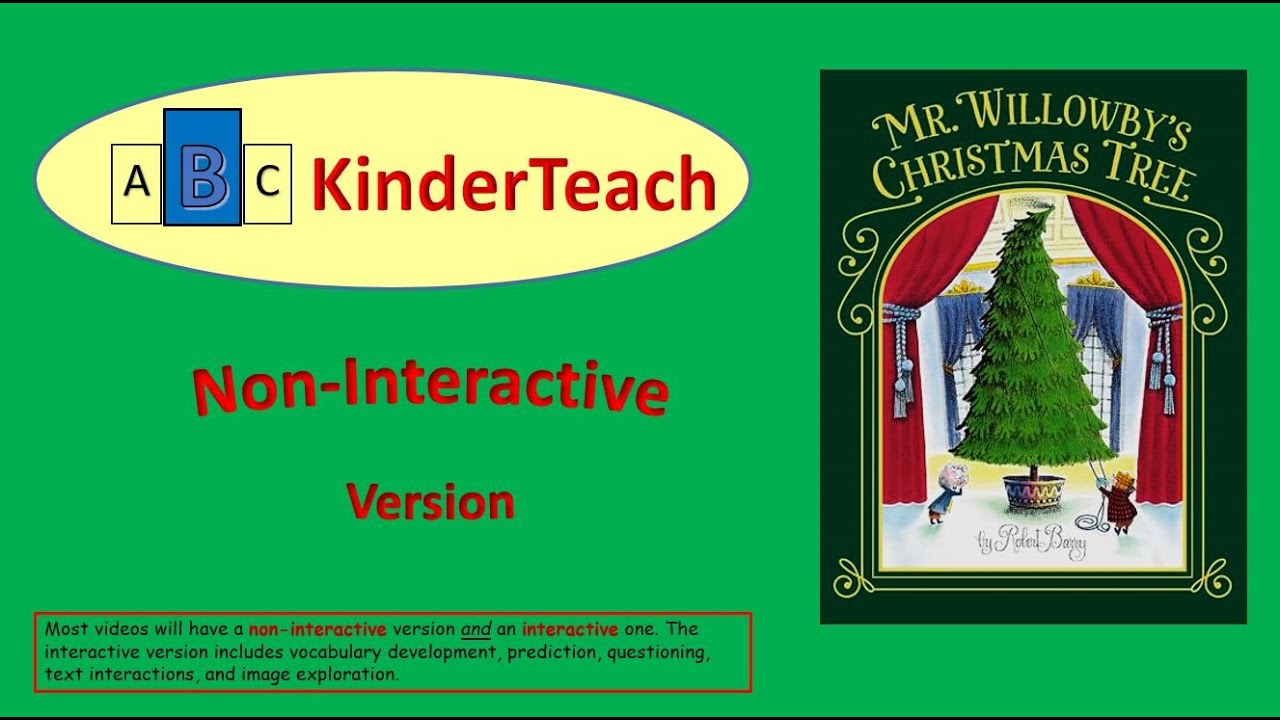 Mr. Willowby's Christmas Tree -- Non-Interactive Read Aloud - YouTube