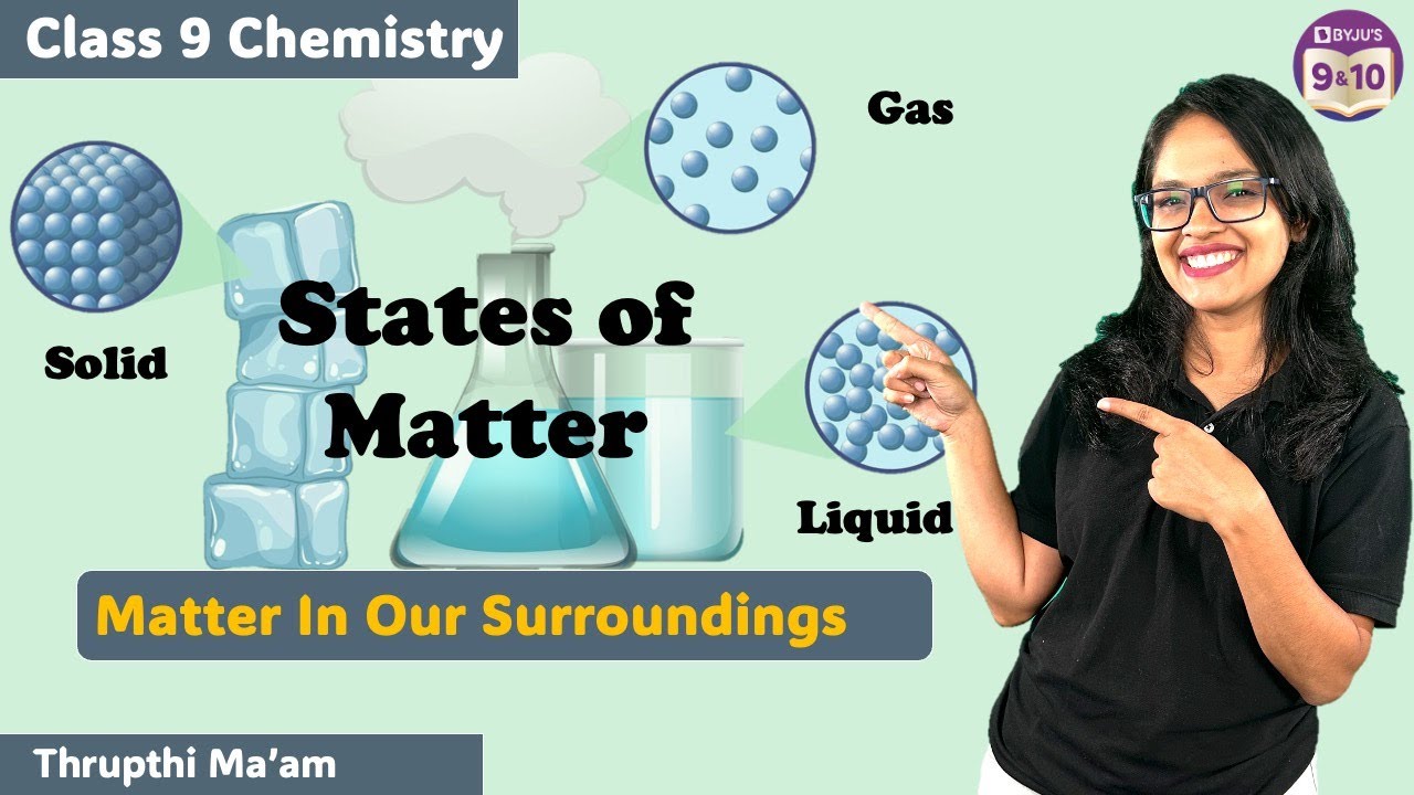 States of Matter: Solids, liquids, and gases and their properties Class ...