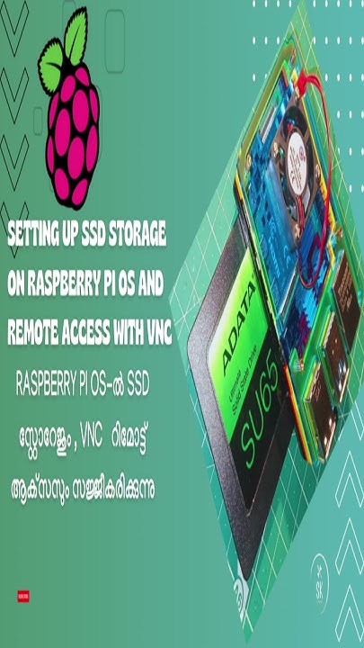Setting Up SSD Storage on Raspberry Pi OS and Remote Access with VNC - YouTube