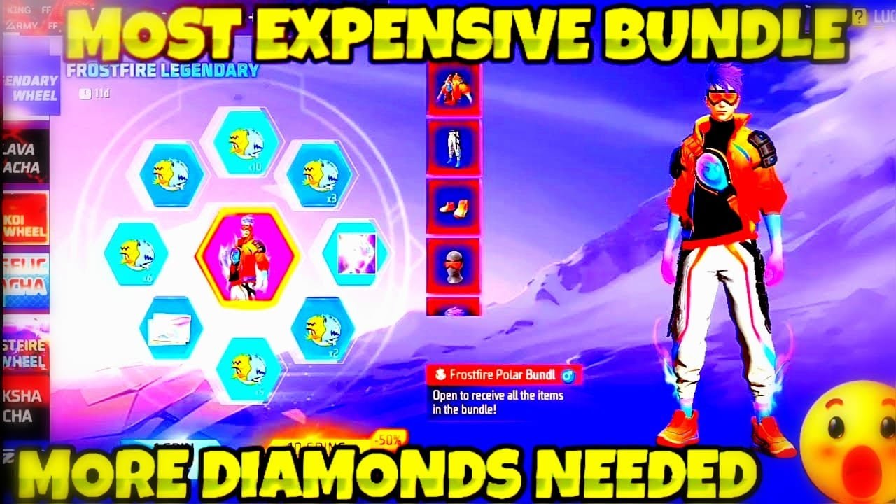 Expensive | Frost Fire | | Legendary Bundle | | Free Fire | 🔥🔥🔥🔥🔥🔥 ...
