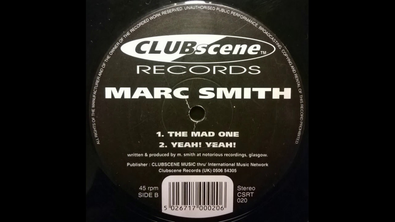 Marc Smith - Techno Dup - Clubscene Records CSRT020 - YouTube