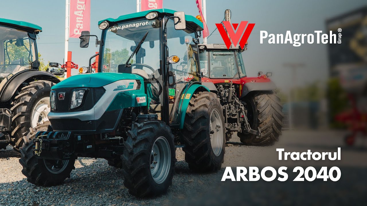 ARBOS 2040 - Tractorul de 40 CP Ideal pentru Comuna si Gospodarie ...