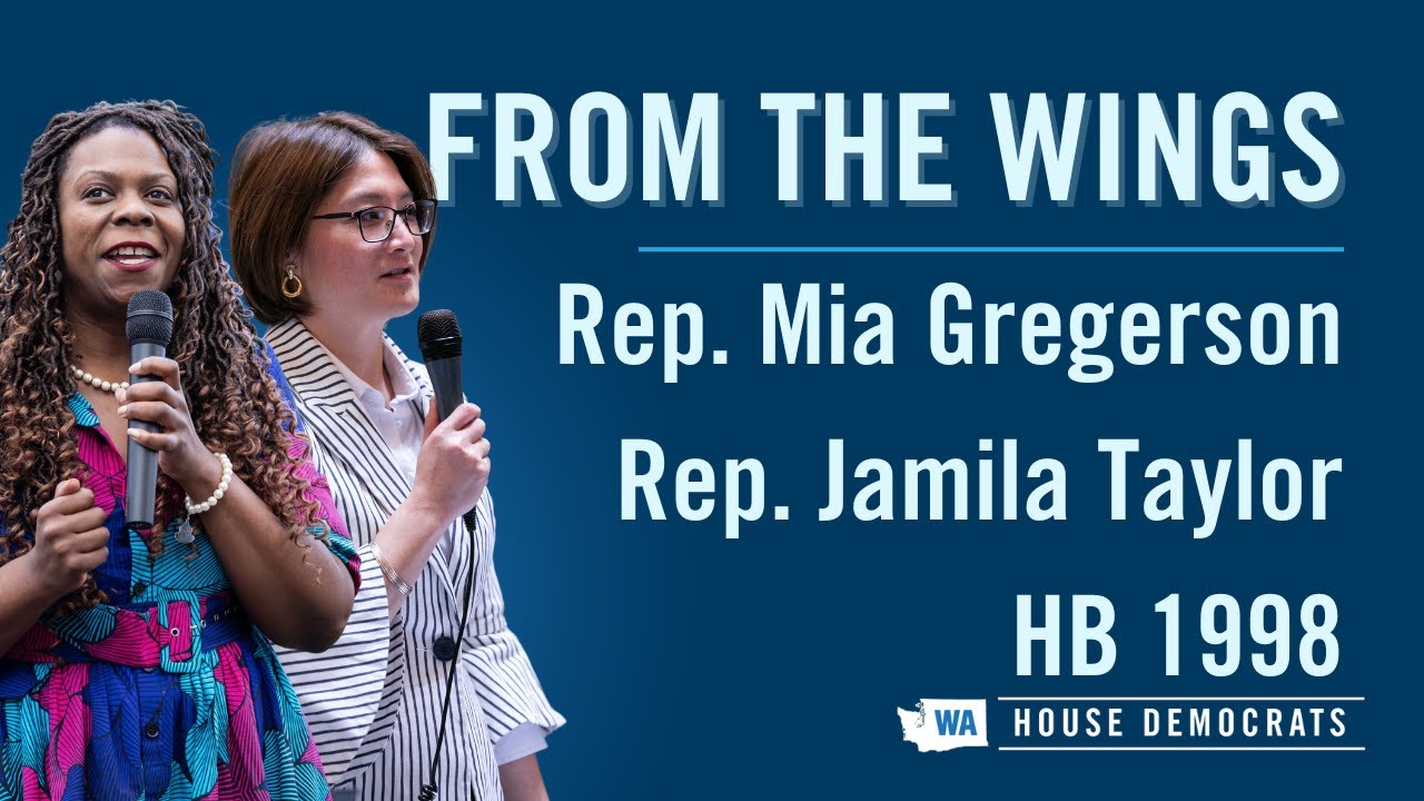 FROM THE WINGS: Rep. Mia Gregerson and Rep. Jamila Taylor on Legalizing ...