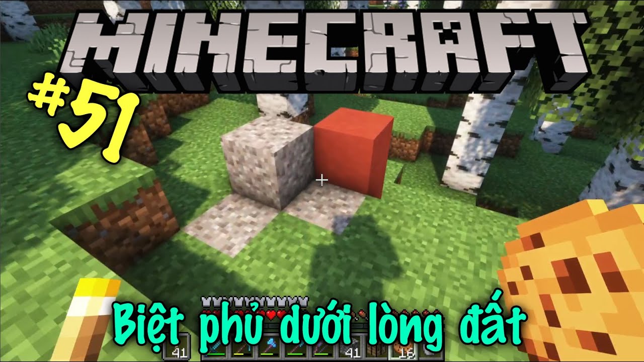 Minecraft 1.20: Khối đất kì lạ đưa tôi tới một biệt phủ dưới lòng đất ...