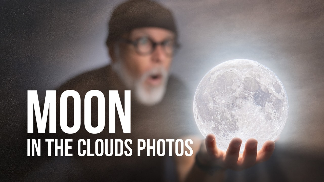 How to Create a Moon in Clouds Photo: Step by Step HDR Tutorial - YouTube