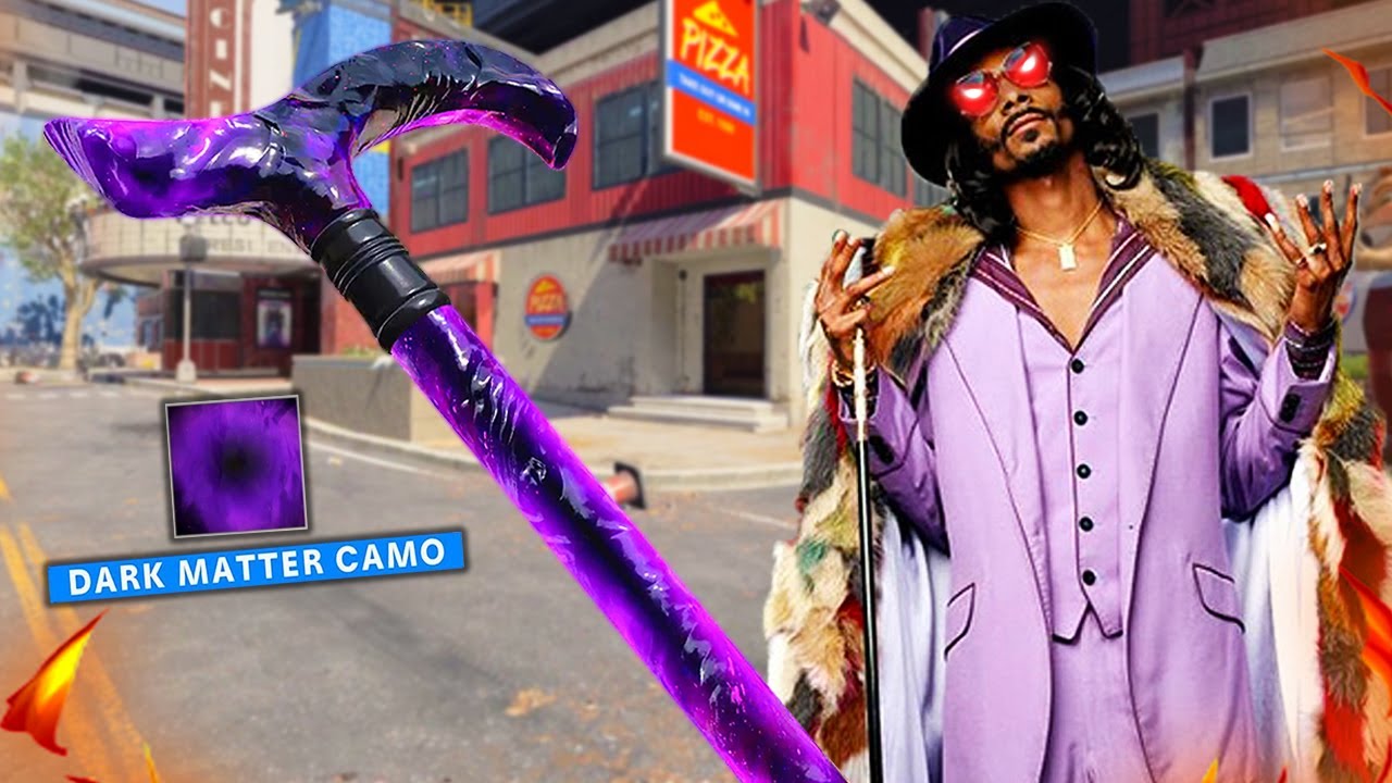 I UNLOCKED THE DARK MATTER PIMP CANE and got told to touch grass - YouTube