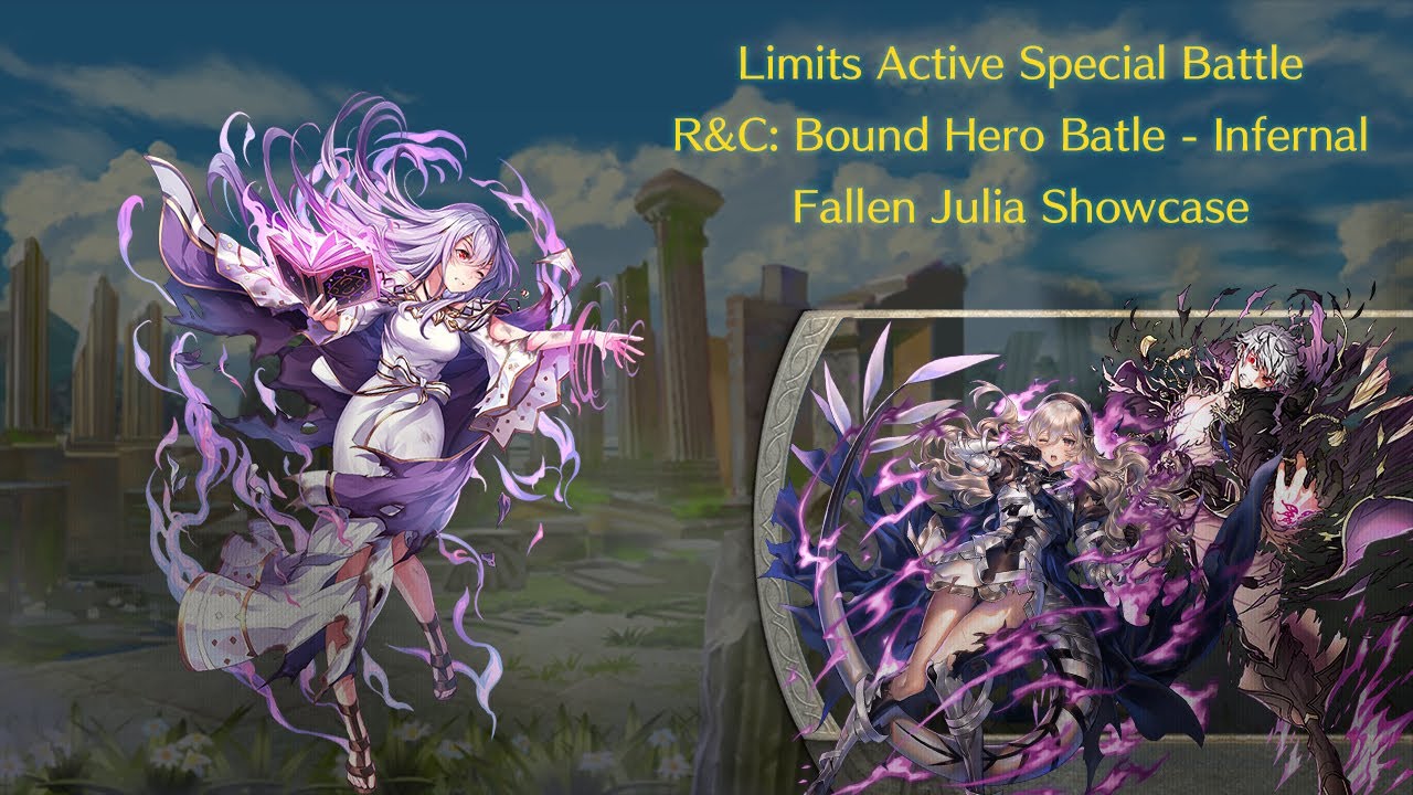 Fire Emblem Heroes - Limit Infernal Bound Hero Battle - Fallen Julia ...