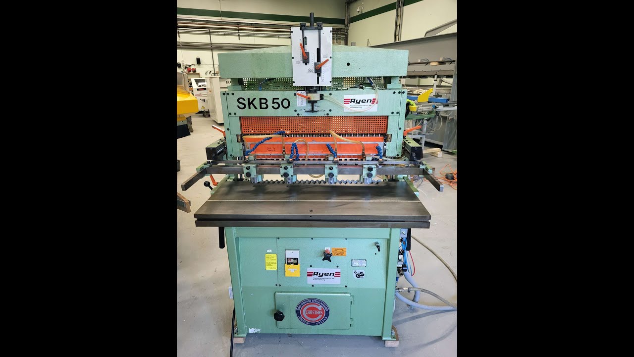 Ayen drilling machine SKB 50 - YouTube