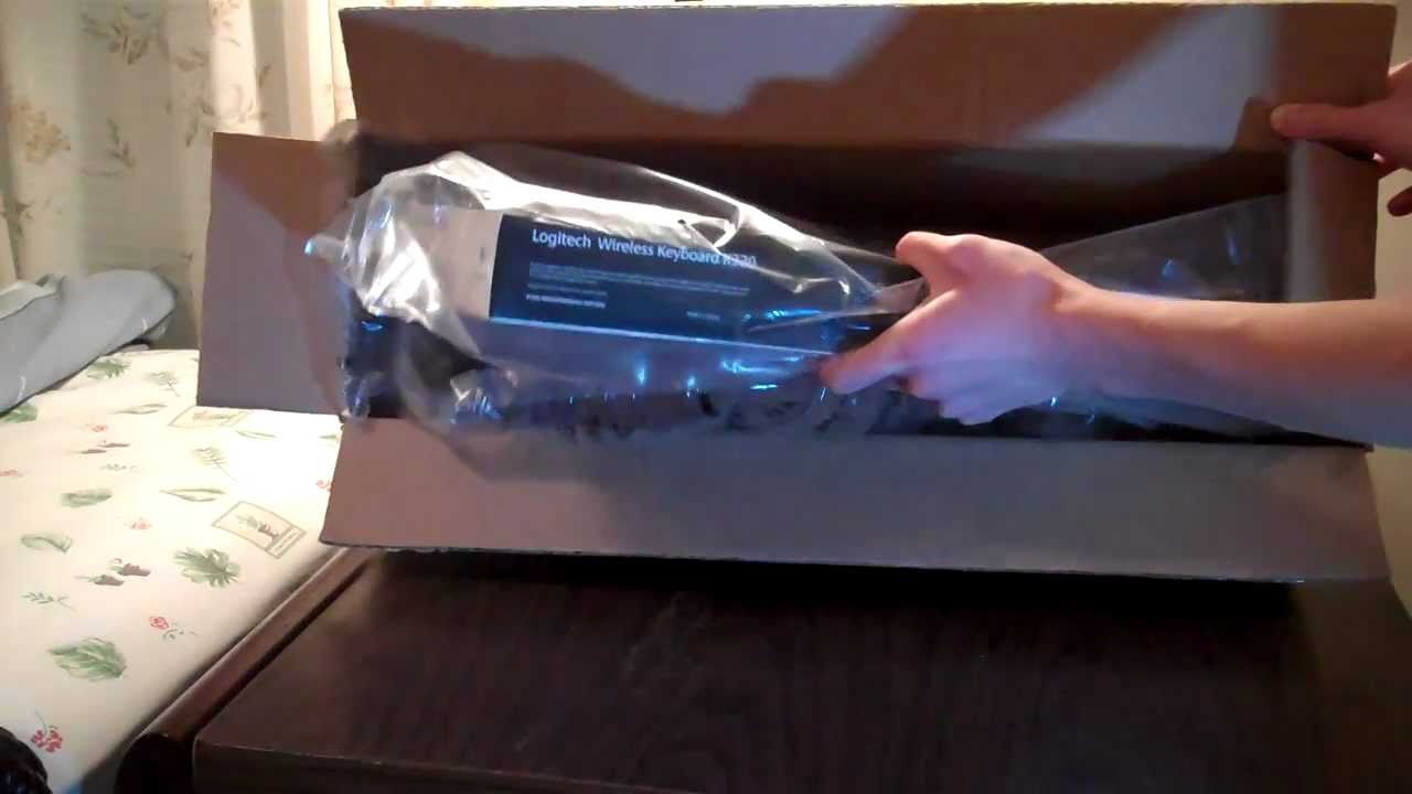 Logitech K320 Wireless Keyboard Unboxing - YouTube