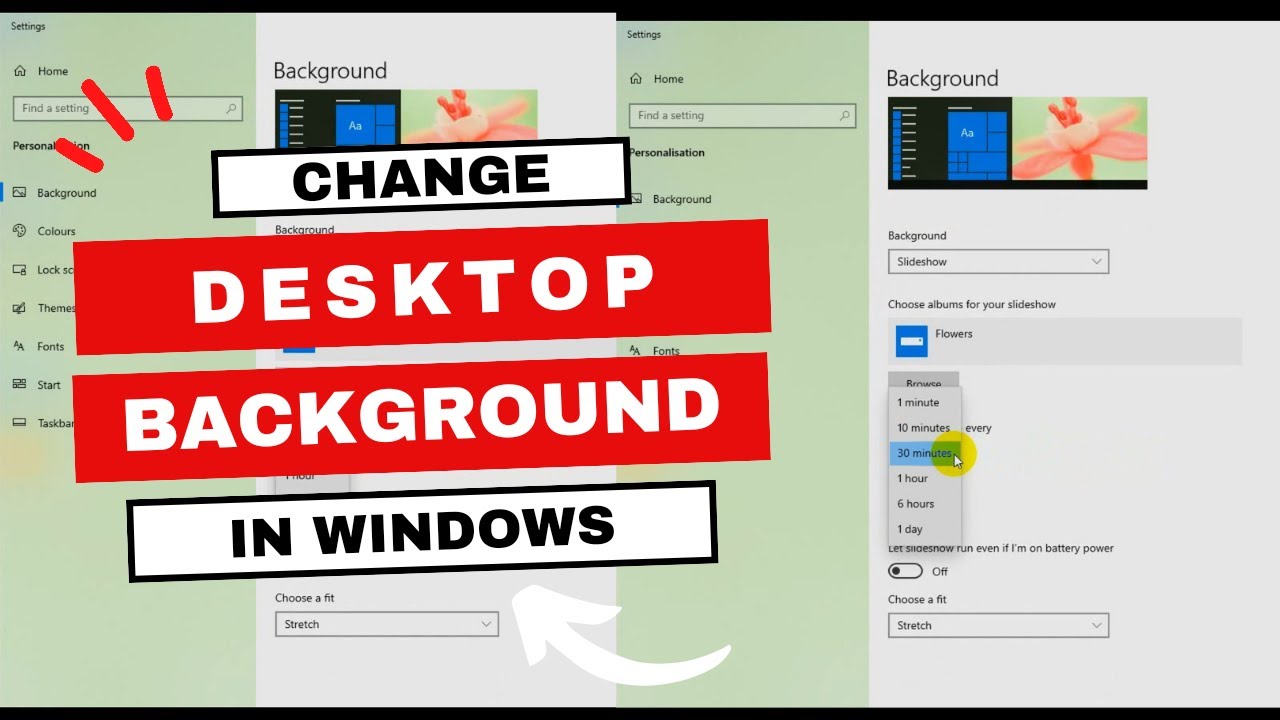 Personalize Your Desktop: Easy Steps to Setup Background Slideshow ...