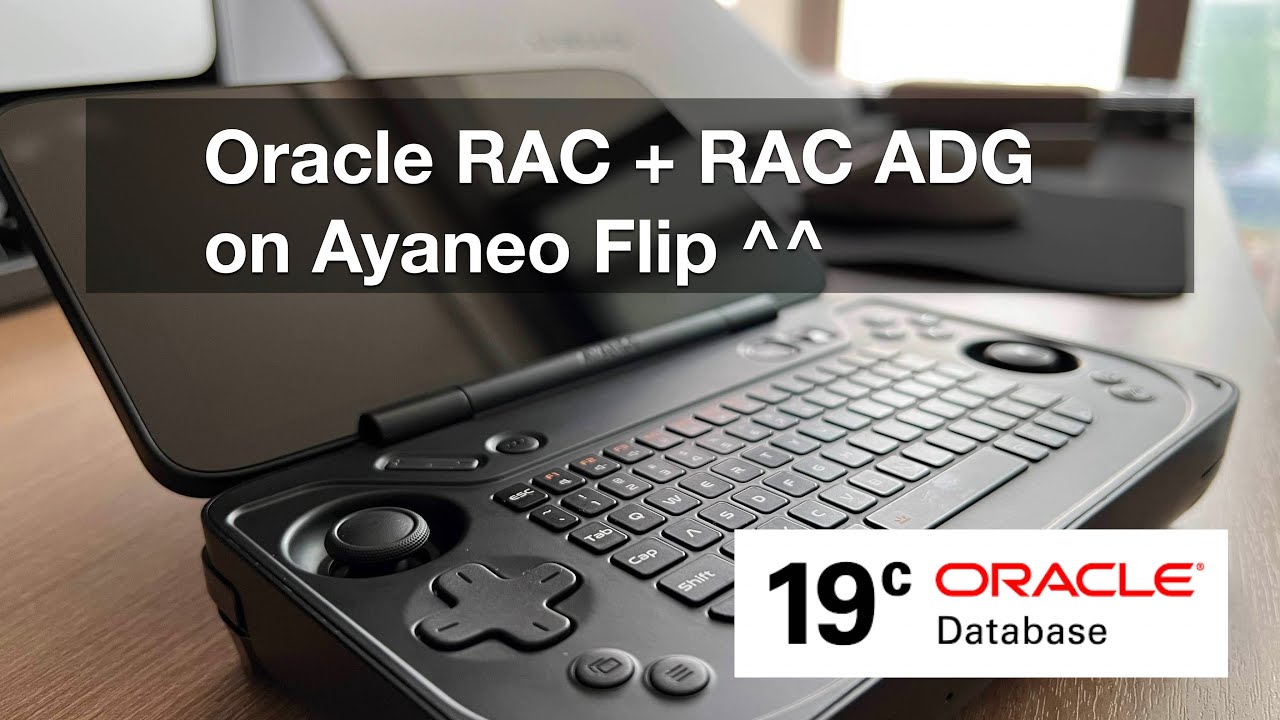 UMPC에 Oracle 19c RAC + RAC ADG 구성해봤습니다. - YouTube