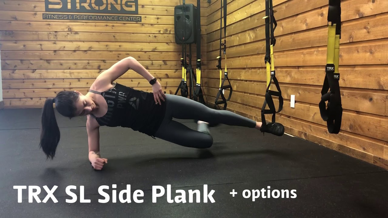 TRX | CORE | Single Leg Side Plank - YouTube