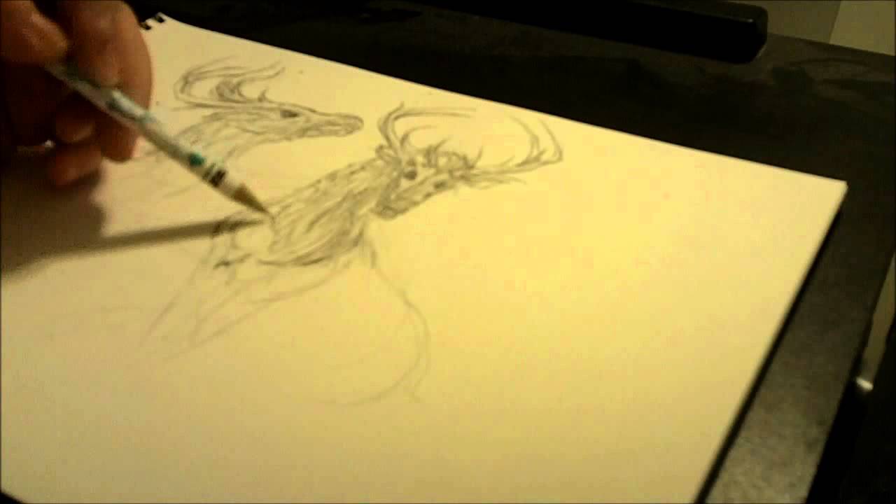 Zombie Deer Drawing - YouTube