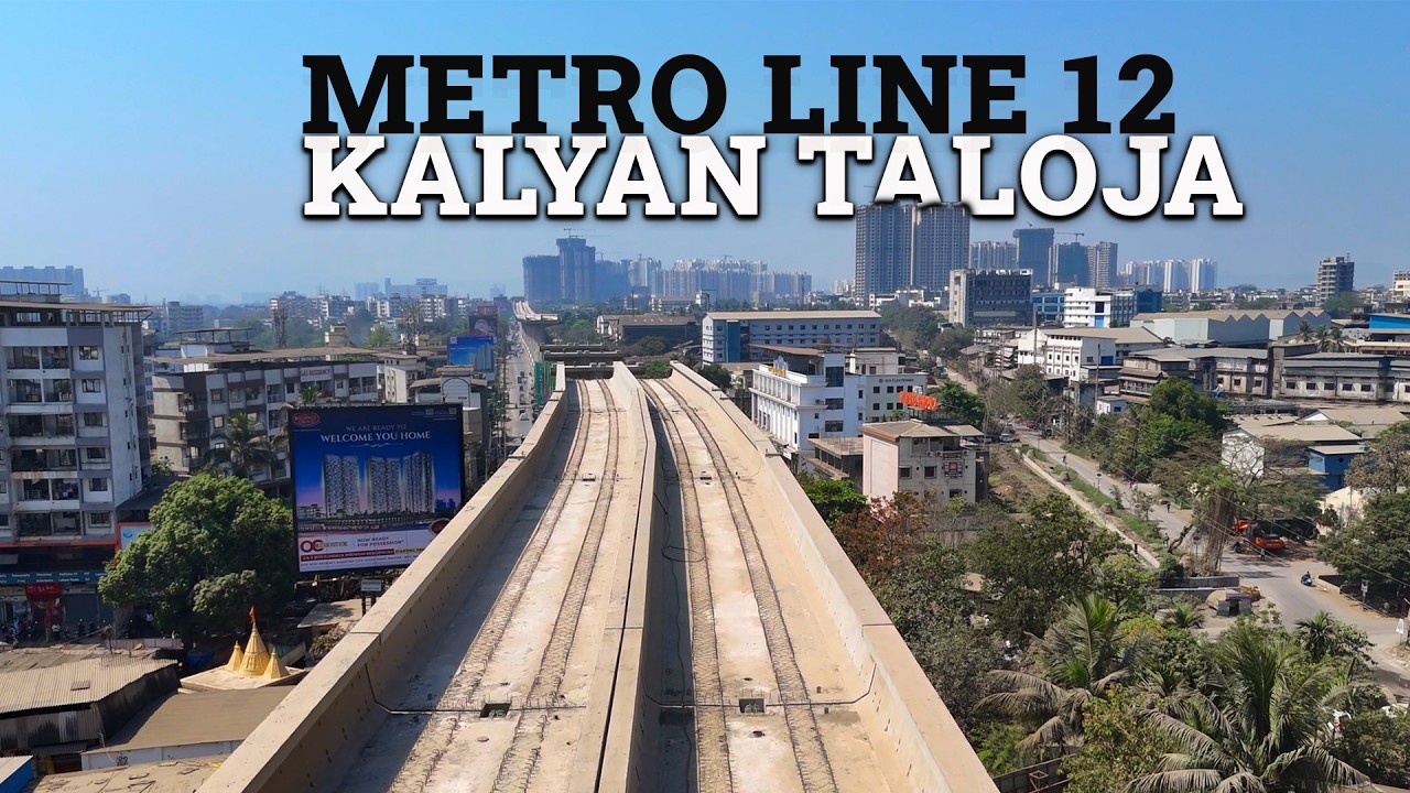 Kalyan Taloja Double Decker Metro Line 12 And Metro Line 12A Update ...