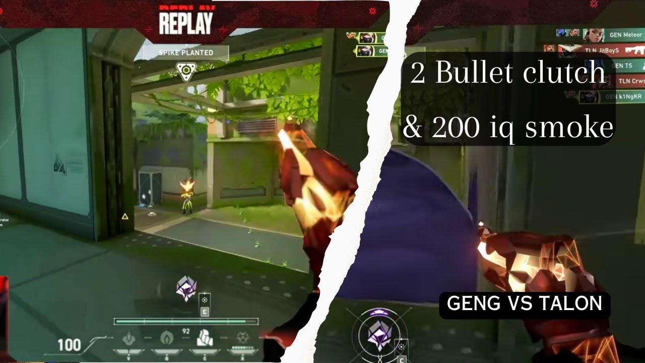 sheriff trifthy 200 iq smoke GenG Vs Talon VCT Pacific - YouTube