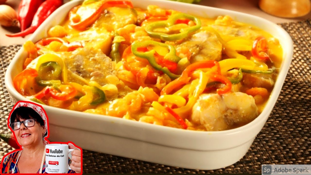 MOQUECA DE PEIXE BAIANA! RECEITA DA BAHIA! MEU ALMOÇO DE DOMINGO - YouTube