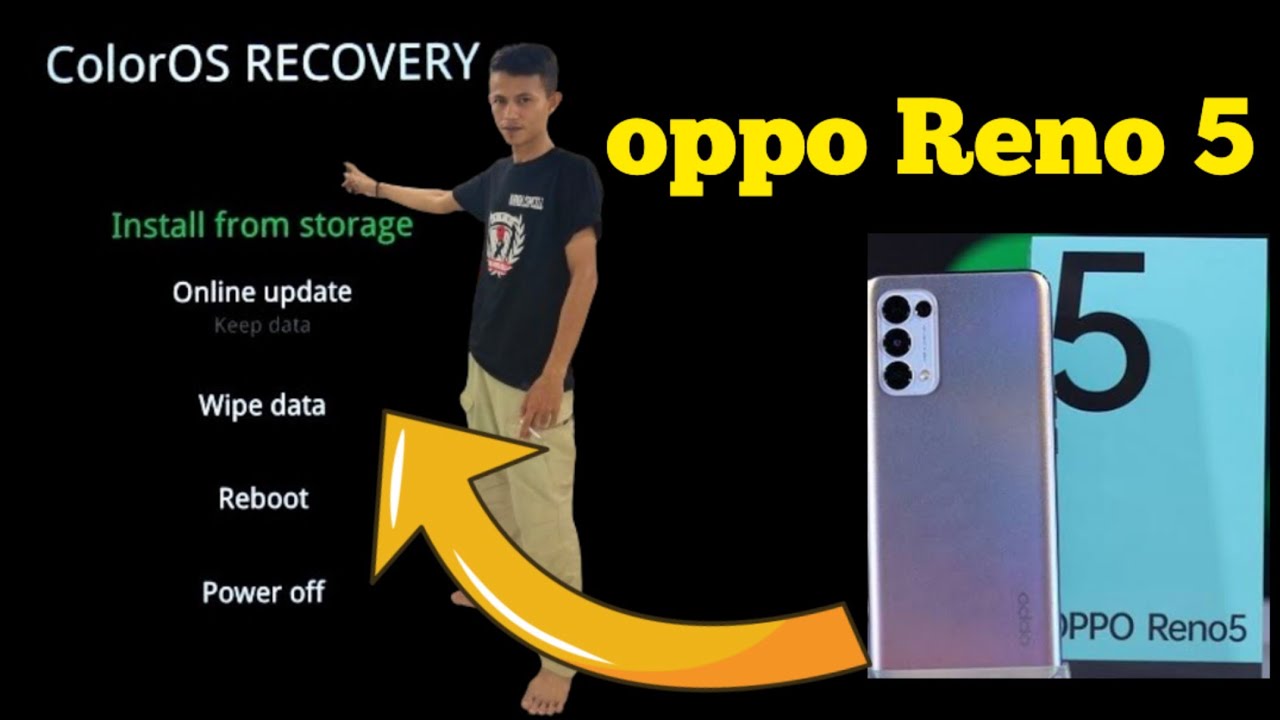 cara mengatasi Hp oppo reno 5 (cph2159) stuck recovery mode,hang logo ...