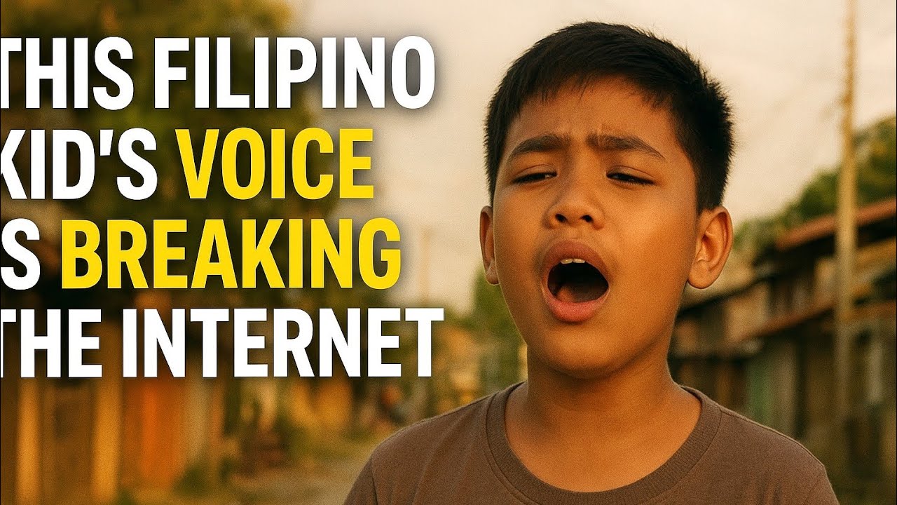 This Filipino Kid’s Voice Is Breaking the Internet in the USA! - YouTube