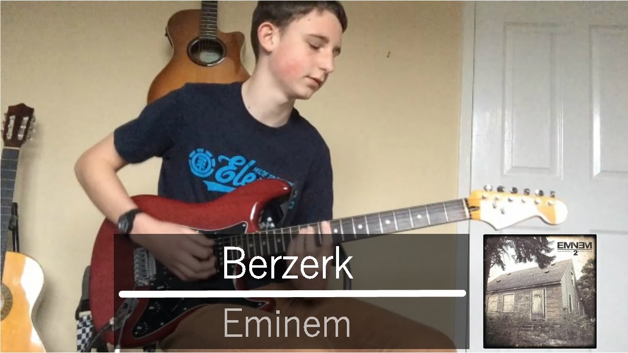 Berzerk - Eminem Guitar Cover - YouTube Music