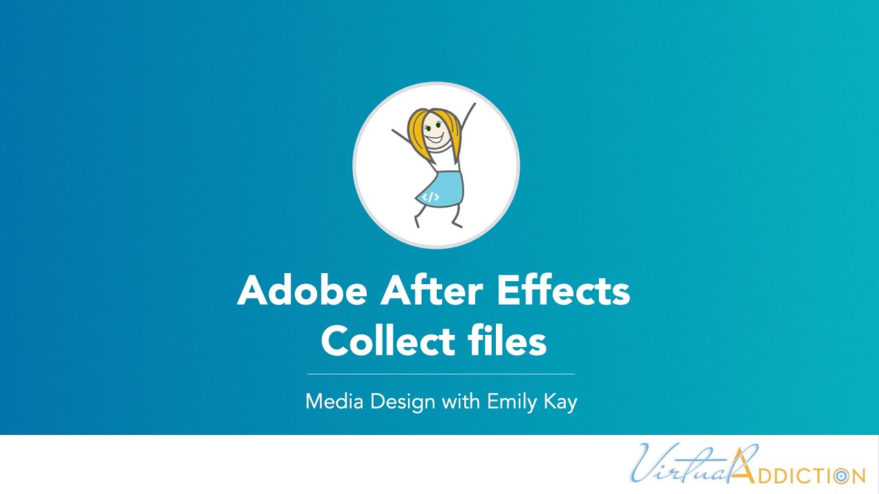 Adobe After Effects | Collect files - YouTube