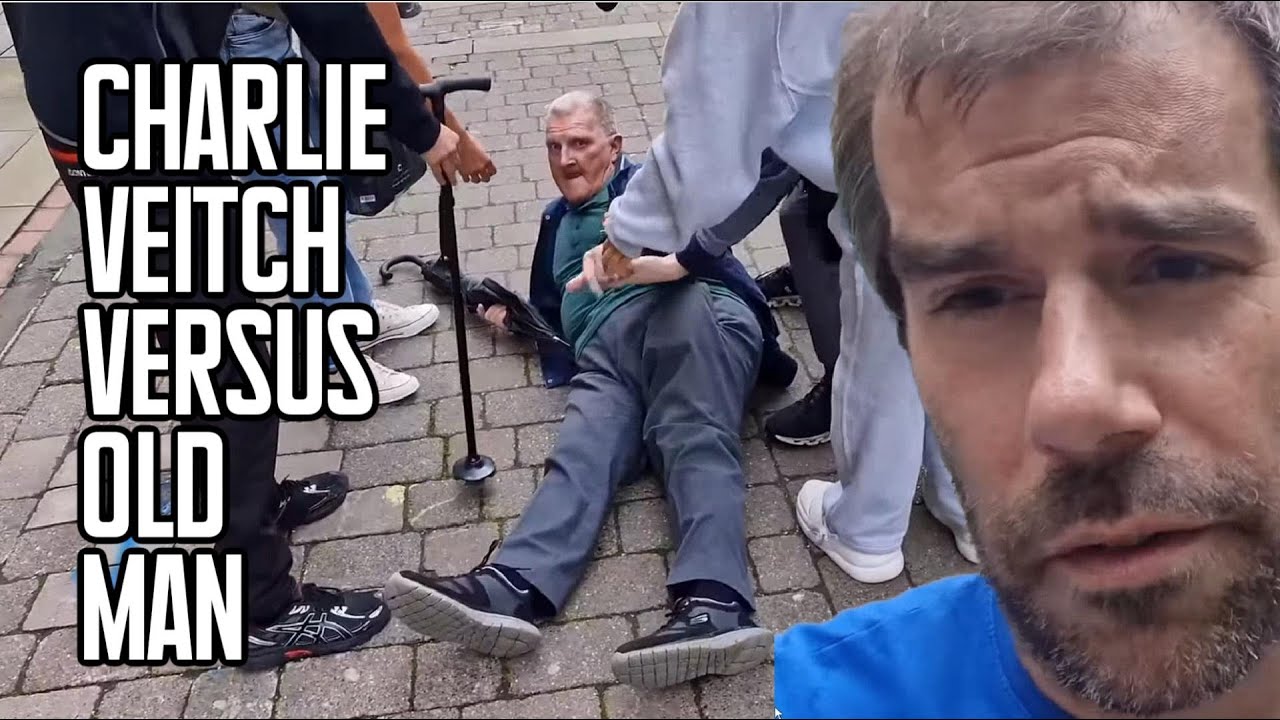 Charlie Veitch floors OAP Reeeeel Bad Man - YouTube