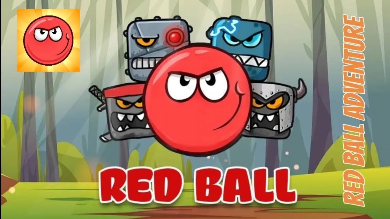 RED.BALL4-Game|Part 1|the red ball goes on an adventure to fight the ...