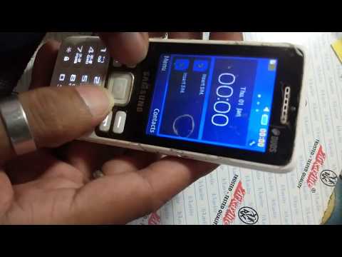 How to Samsung sm-b350e/d hard reset & unlock keypad mobile