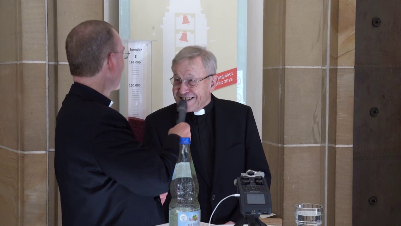 Kardinal Walter Kasper in Stuttgart - YouTube