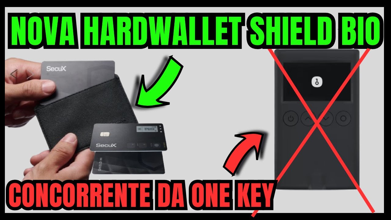UNBOXING SECUX SHIELD BIO, A HARDWALLET PARA TE DEIXAR SEGURO EM TODOS ...