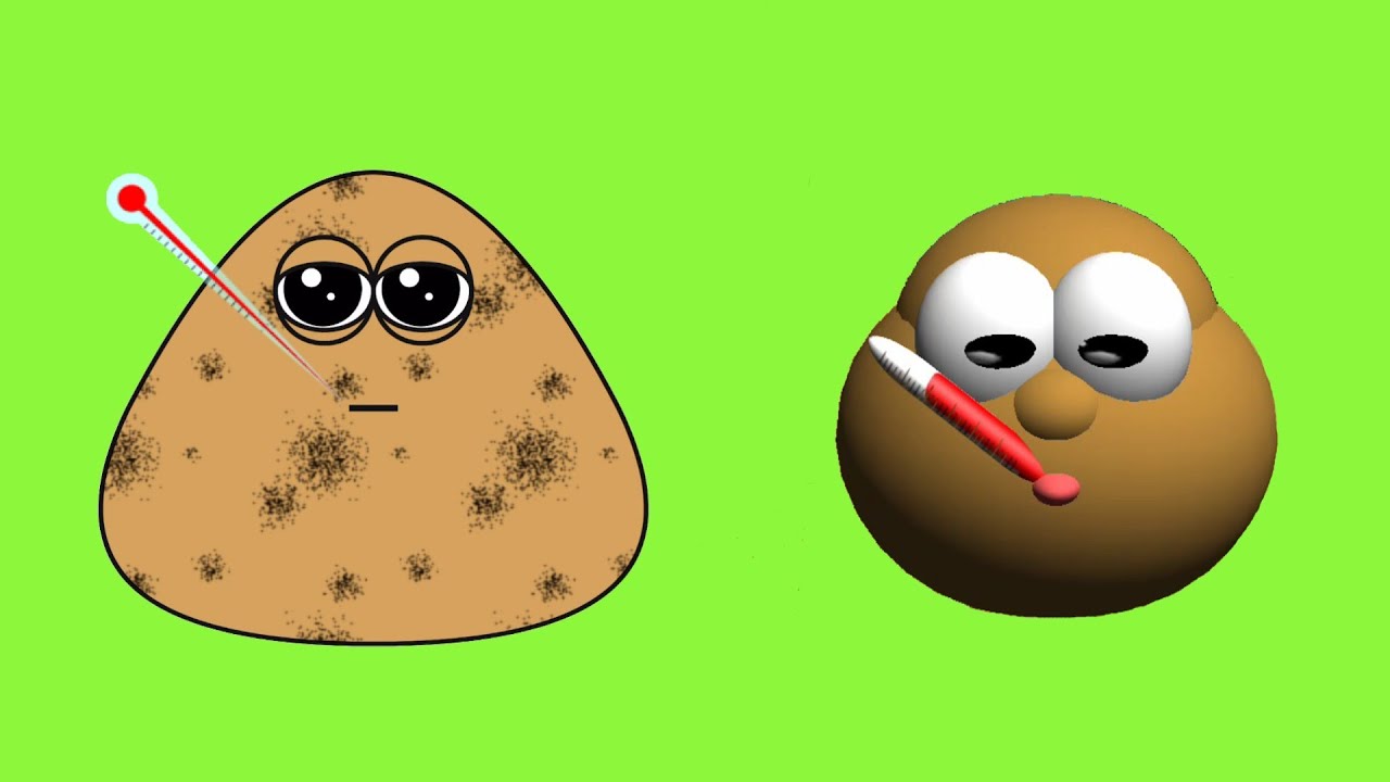 Pou original vs pou copia - ¿mejor el original o la copia? - YouTube