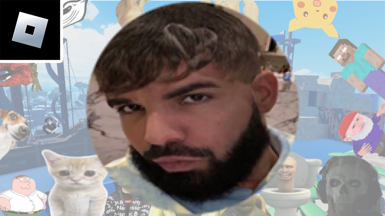 Roblox Find the Memes: how to get "Drake" badge - YouTube