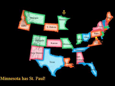 50 States 51 Capitals - YouTube