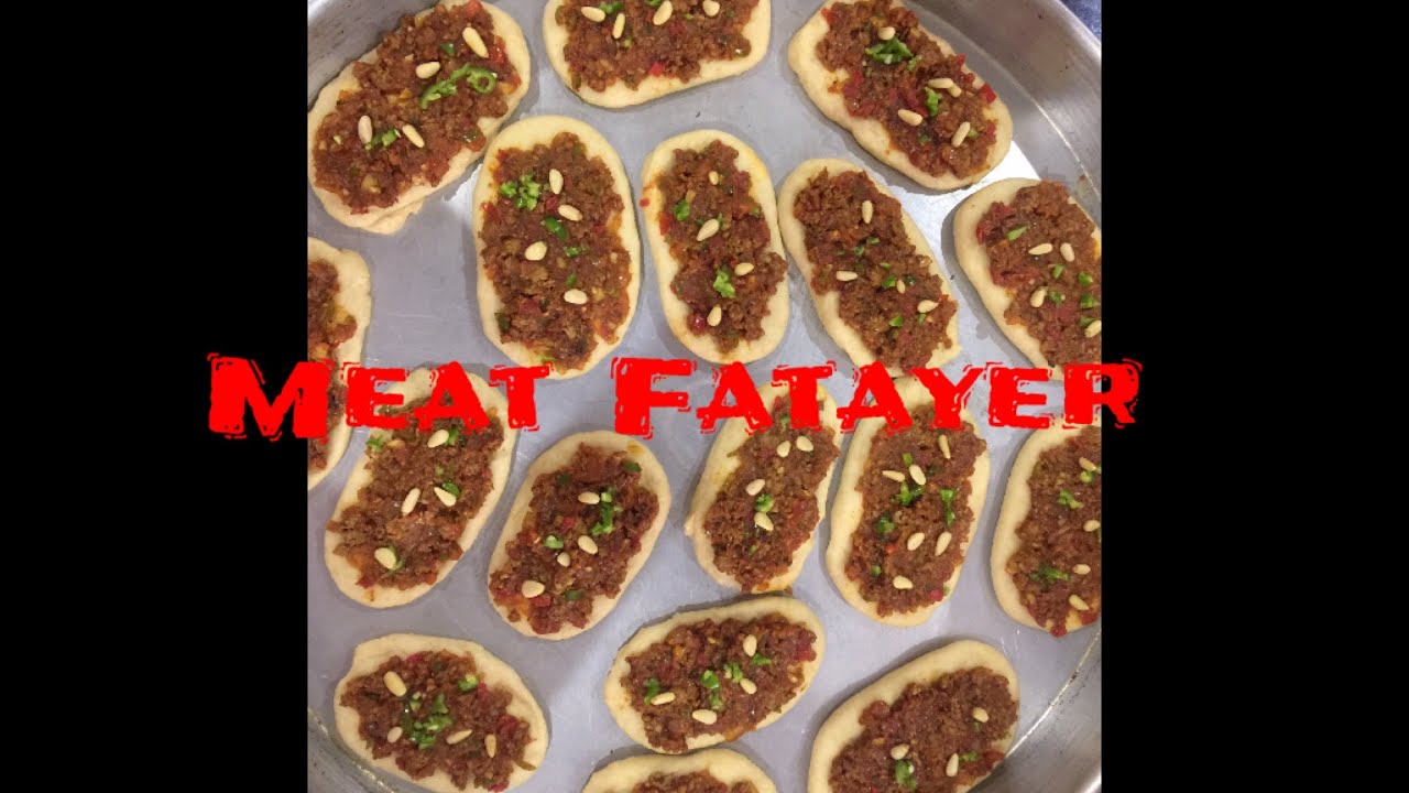 Making meat Fatayer| Homemade meat Fatayer - YouTube