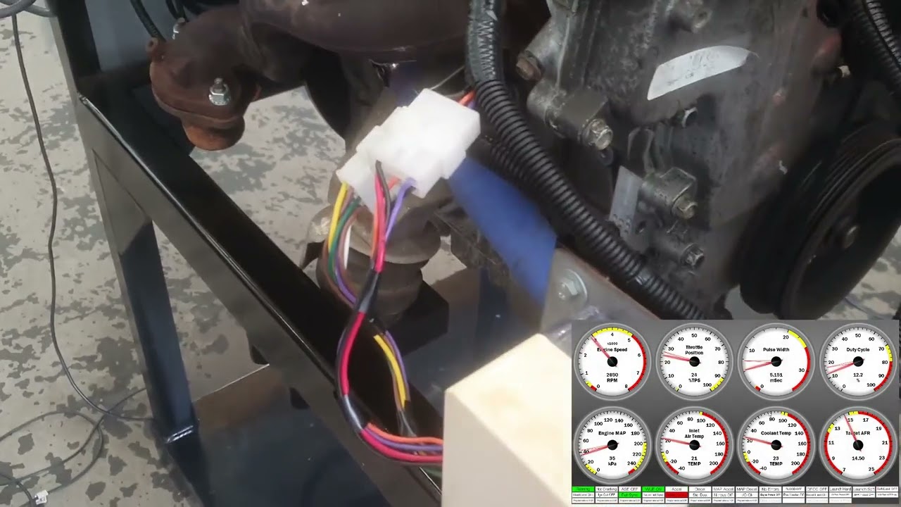 Speeduino Stm32 Pro Ecu Running Holden Ly7 Alloytec Youtube