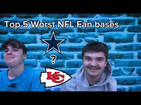 Me and my friend ranked the Top 5 Worst NFL Fan Bases… - YouTube