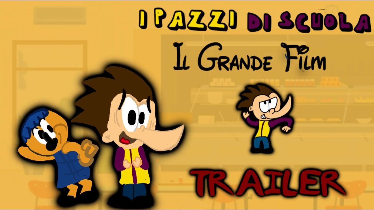 TRAILER UFFICIALE |i pazzi di scuola IL GRANDE FILM | bianco e nero ...