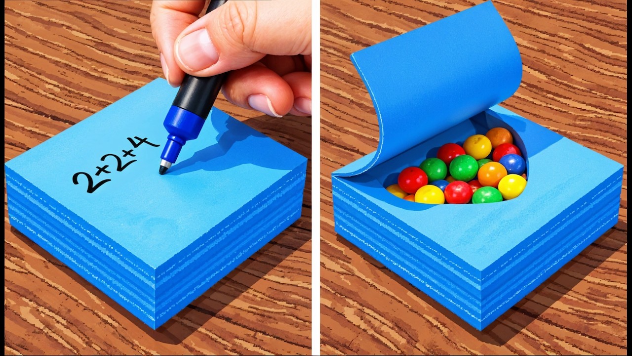 AMAZING ART CHALLENGE AND DRAWING TRICKS|| Easy Craft Ideas & Funny ...