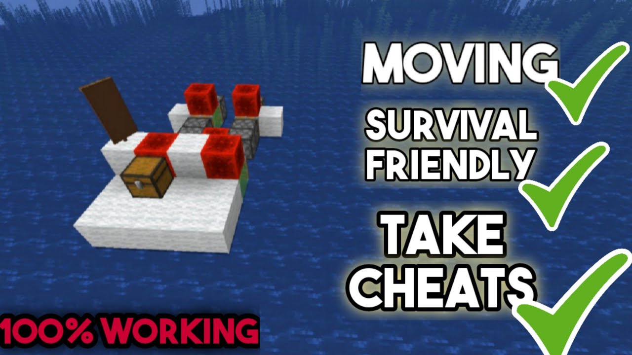 How to build a Working Ship in Minecraft | Minecraft Ship Easy Tutorial ...